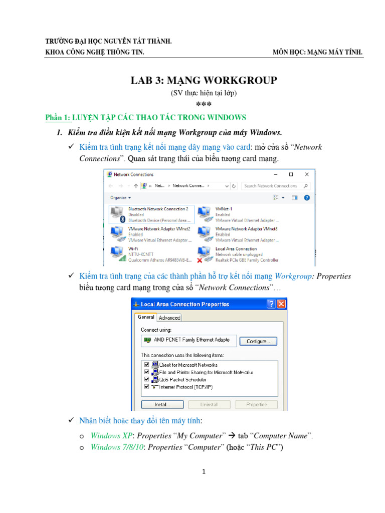 Lab 3 - Mang Workgroup | PDF