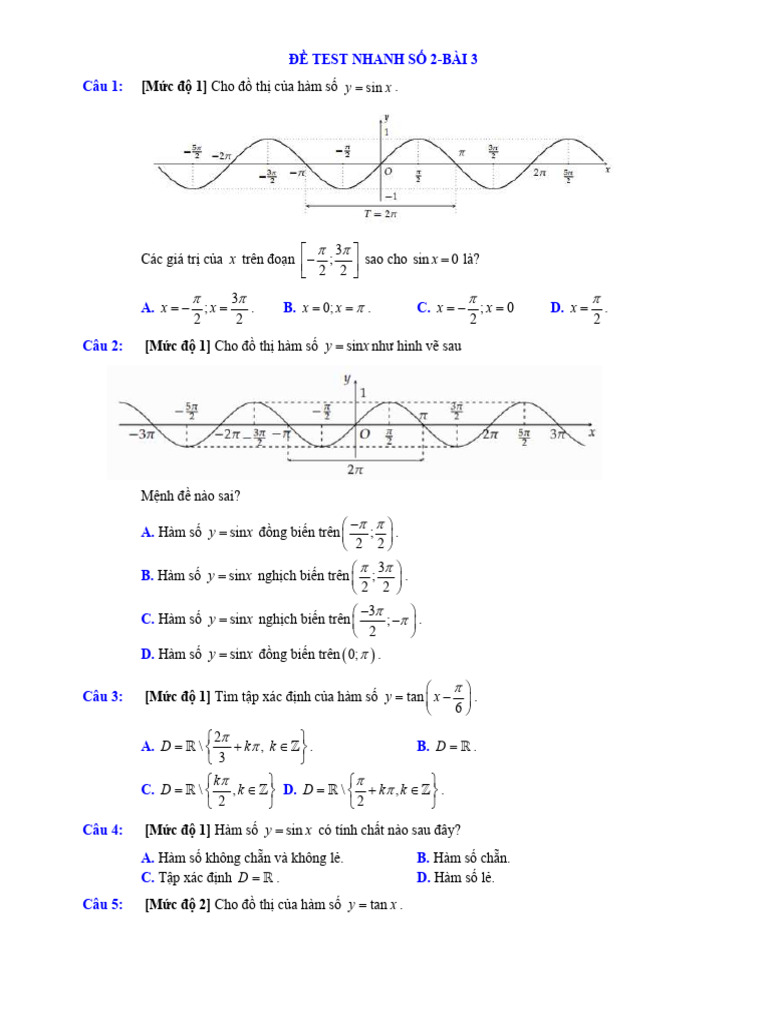 Dap An de Test Nhanh Bai 3 | PDF