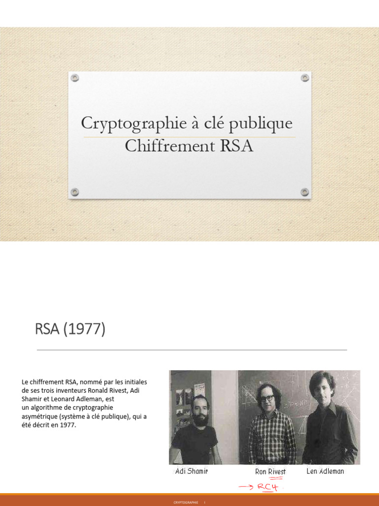 Chap5 RSA | PDF