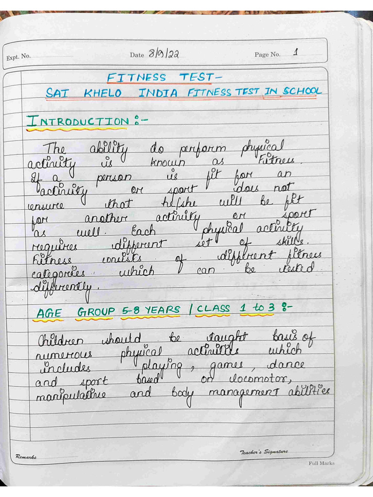 Physical Education (Practical Manual) | PDF