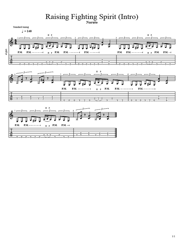 Raising Fighting Spirit (Intro) | PDF