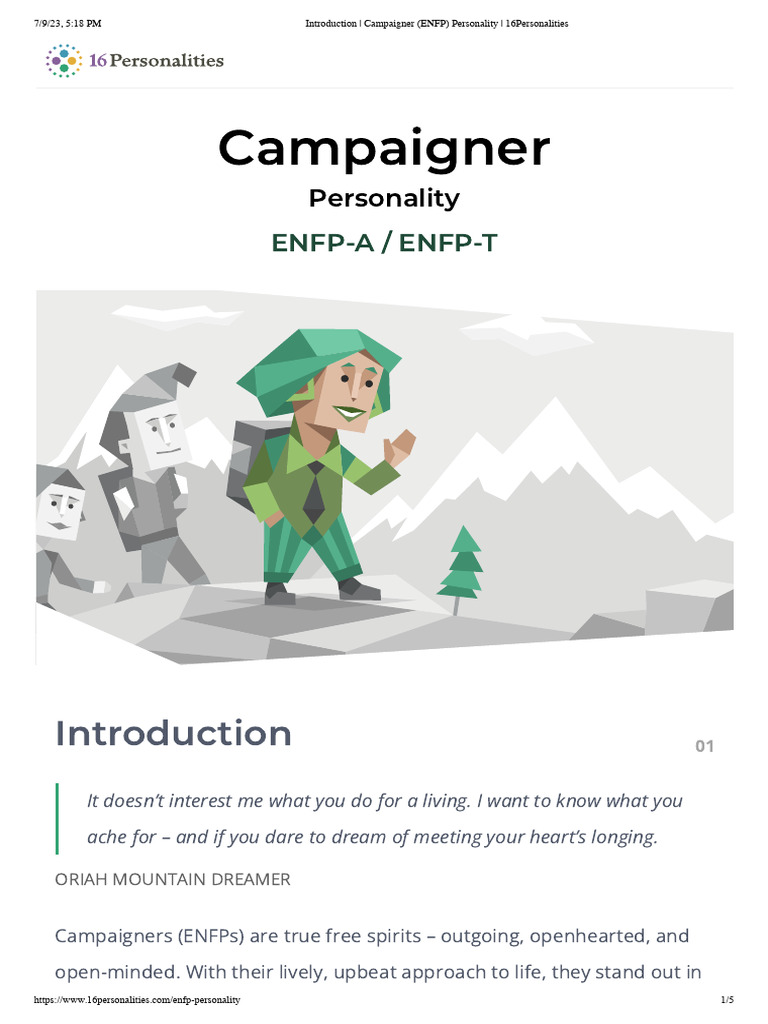 Mbti Personality Pdf Empathy Feeling