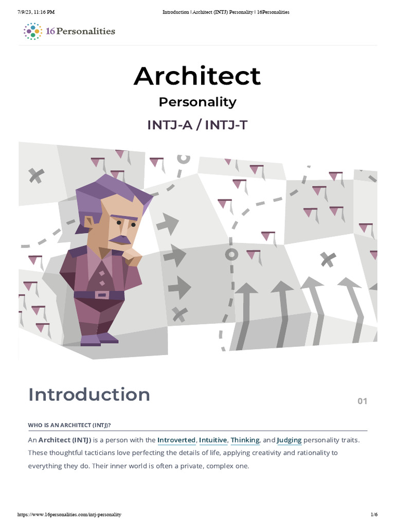 Introduction - Architect (INTJ) Personality - 16personalities ...