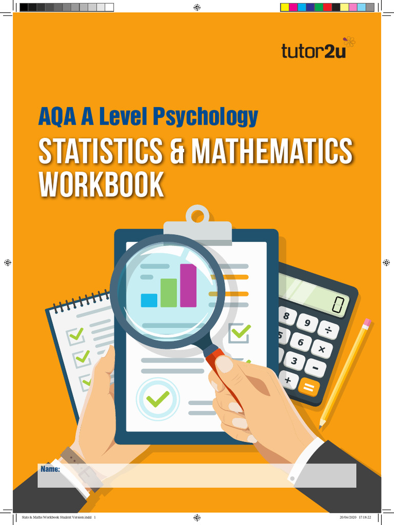 Stats Maths Workbook Psychology Sample | PDF | Statistics | Significant ...