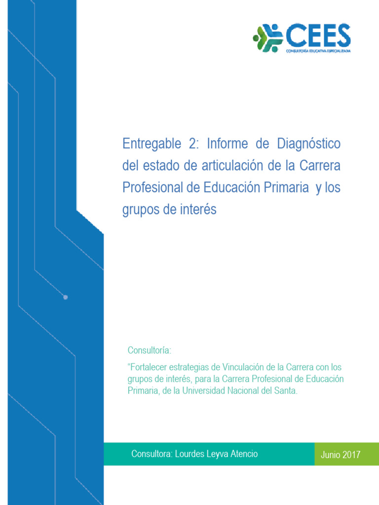 Entregable 2 - Diagnóstico de Vinculación de Grupos de Interés | PDF | Crecimiento personal y ...