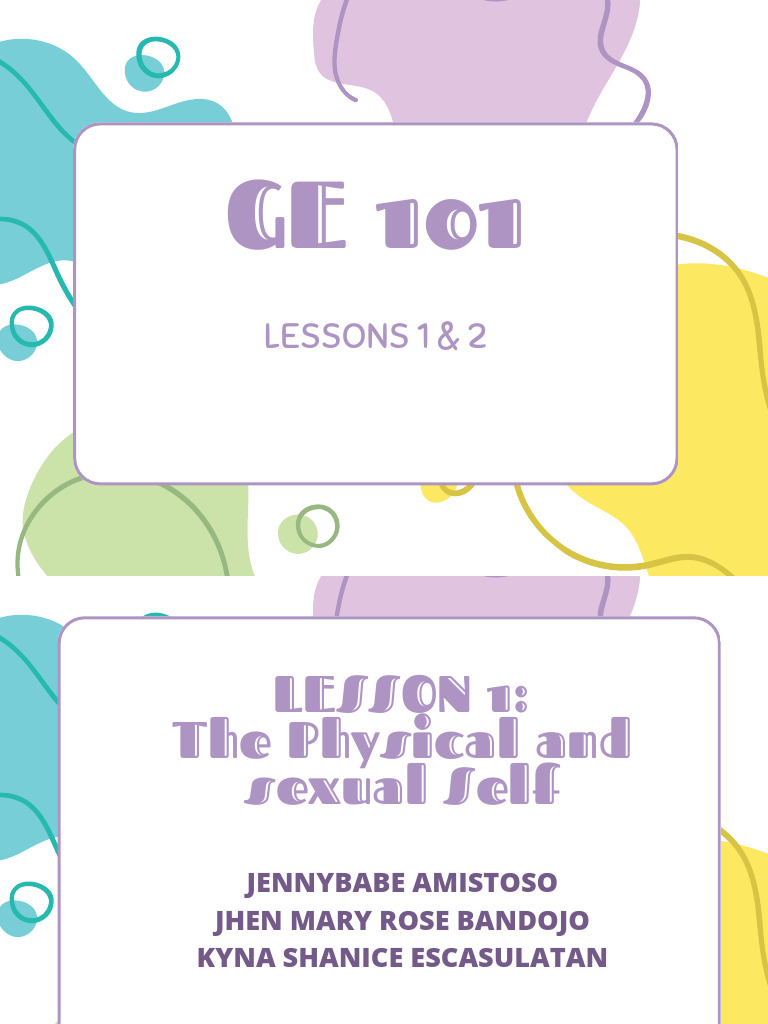 Ge 101 | PDF | Hiv/Aids | Sexually Transmitted Infection