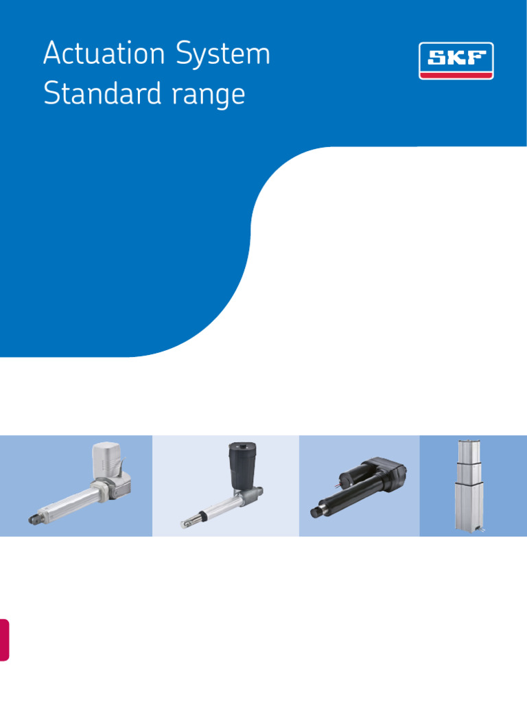 SKF - Actuation System Standard Range | Download Free PDF | Actuator ...