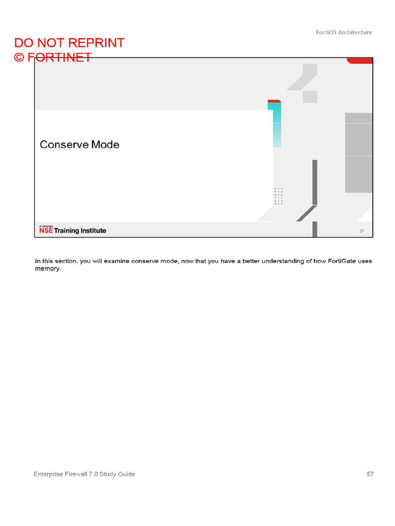 Conserve Mode and Memory Optimize | PDF
