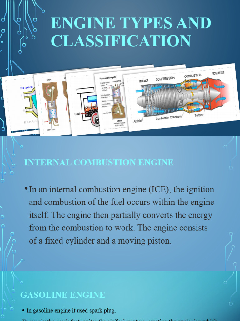 Engine Types and Classification | PDF