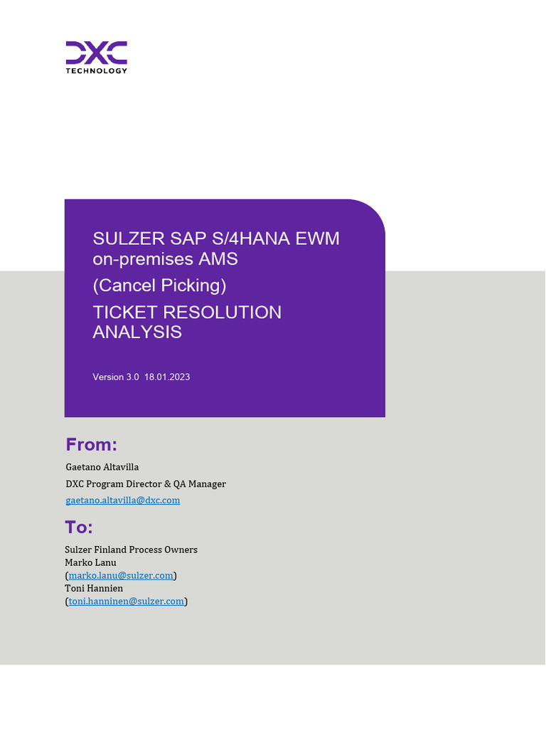 Cancel Picking | PDF