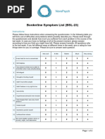 Body Dysmorphid Disorder Questionnaire (BDDQ) | PDF | Mental Health ...