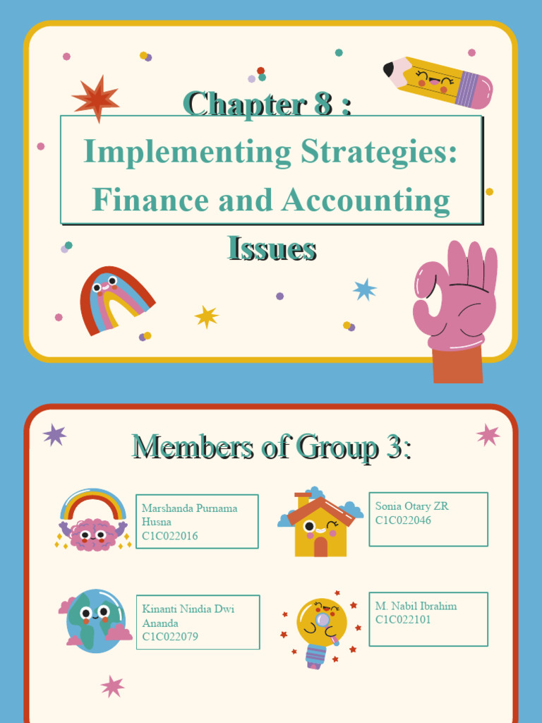 Strategic Management Ch.8 - Group 3 (3A S1 of Accounting | PDF