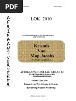 Afrikaans Writing Formats and Layouts | PDF