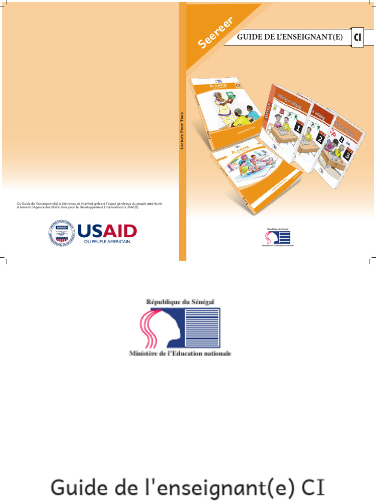 Guide Enseignant CI Seereer - Complet | PDF