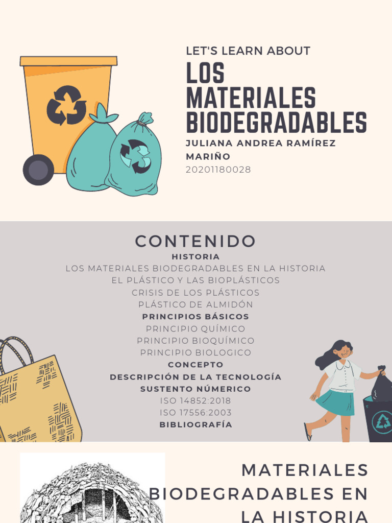 Materiales Biodegradables | PDF