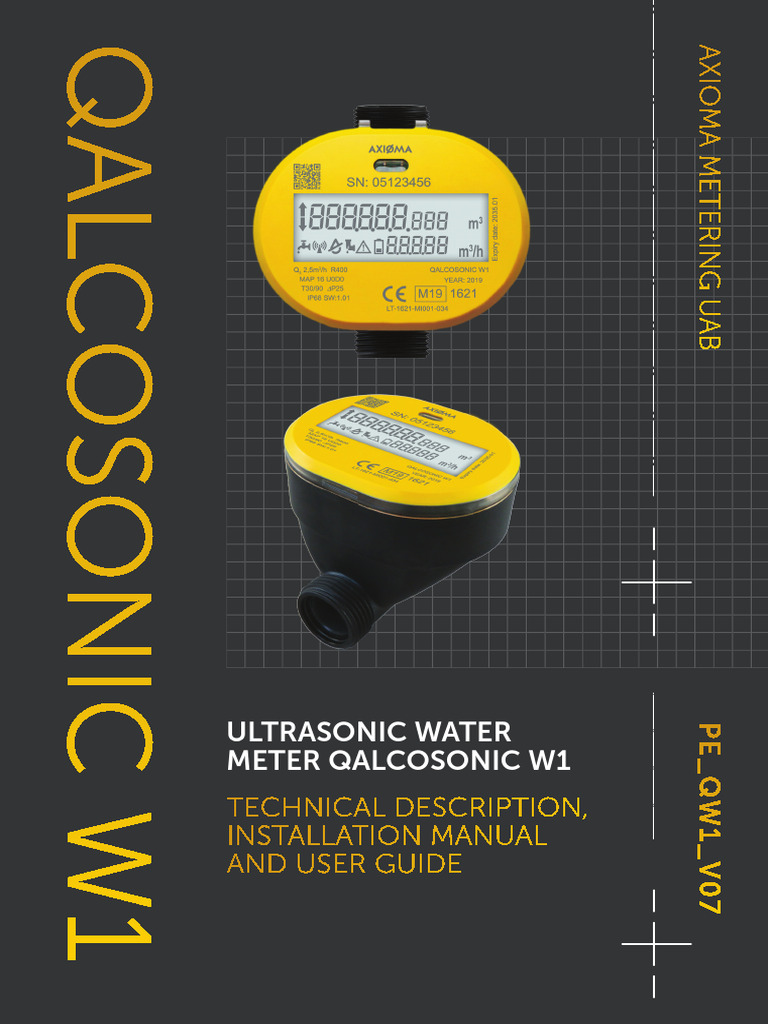 w1 Technical Description, Installation Manual and User Guide-1 | PDF ...