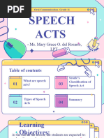 Searle's Classification of Speech Act | PDF | Semiotics | Human Communication