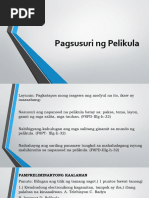 Pagsusuri NG Pelikula | PDF