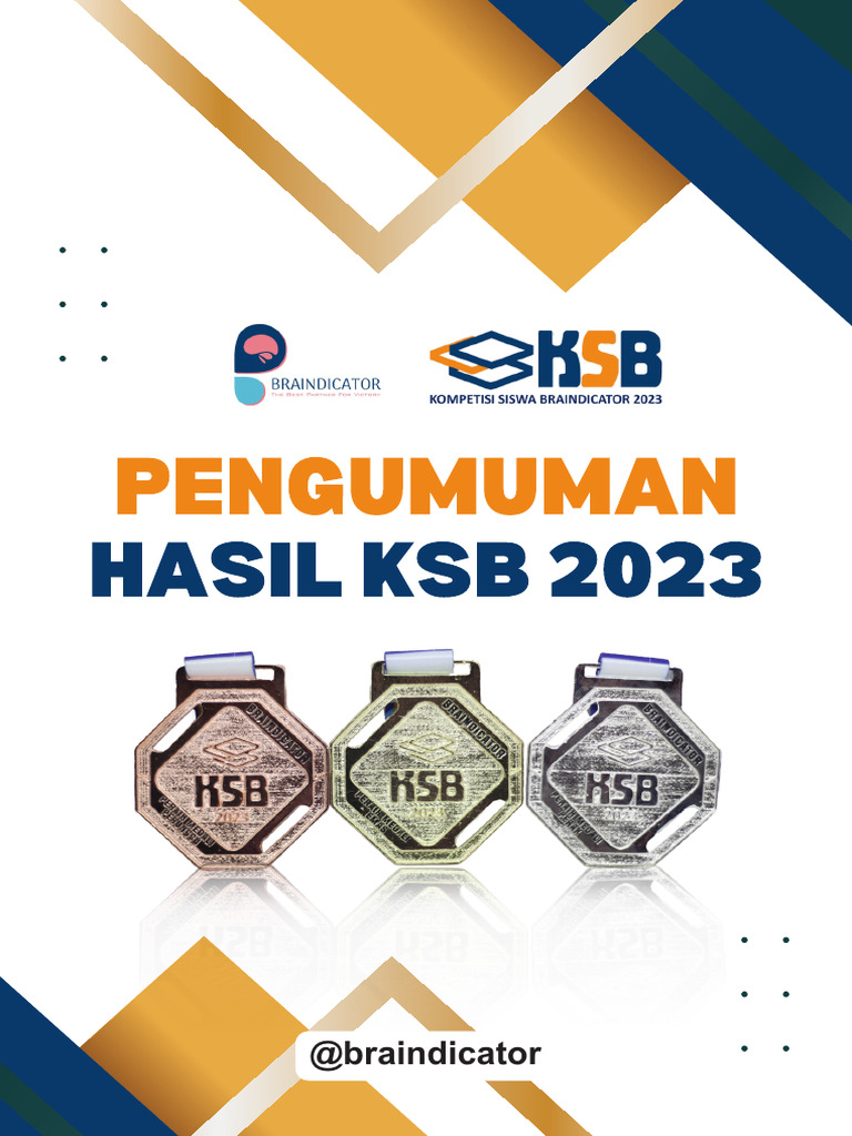 Hasil Pengumuman KSB 2023 Jenjang Sma, Ma Dan SMK | PDF