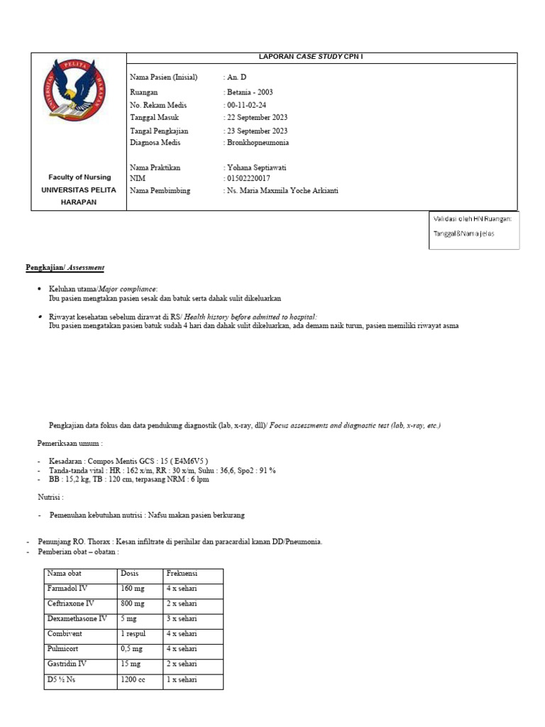 CASE STUDY CPN - KE - 1-1 Revisi | PDF