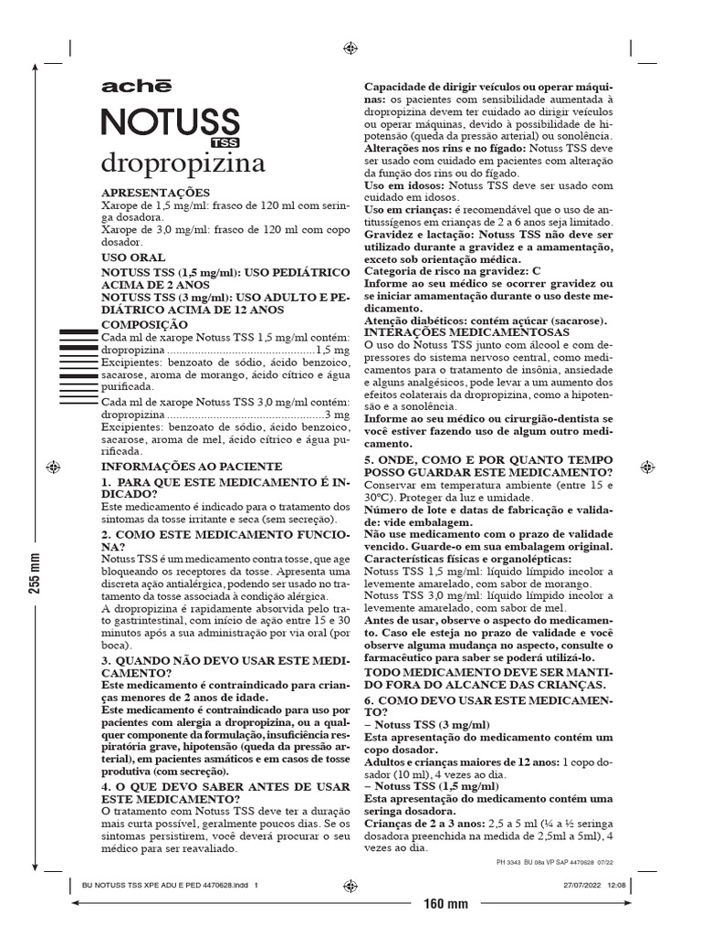 Bula Notuss Tss | PDF
