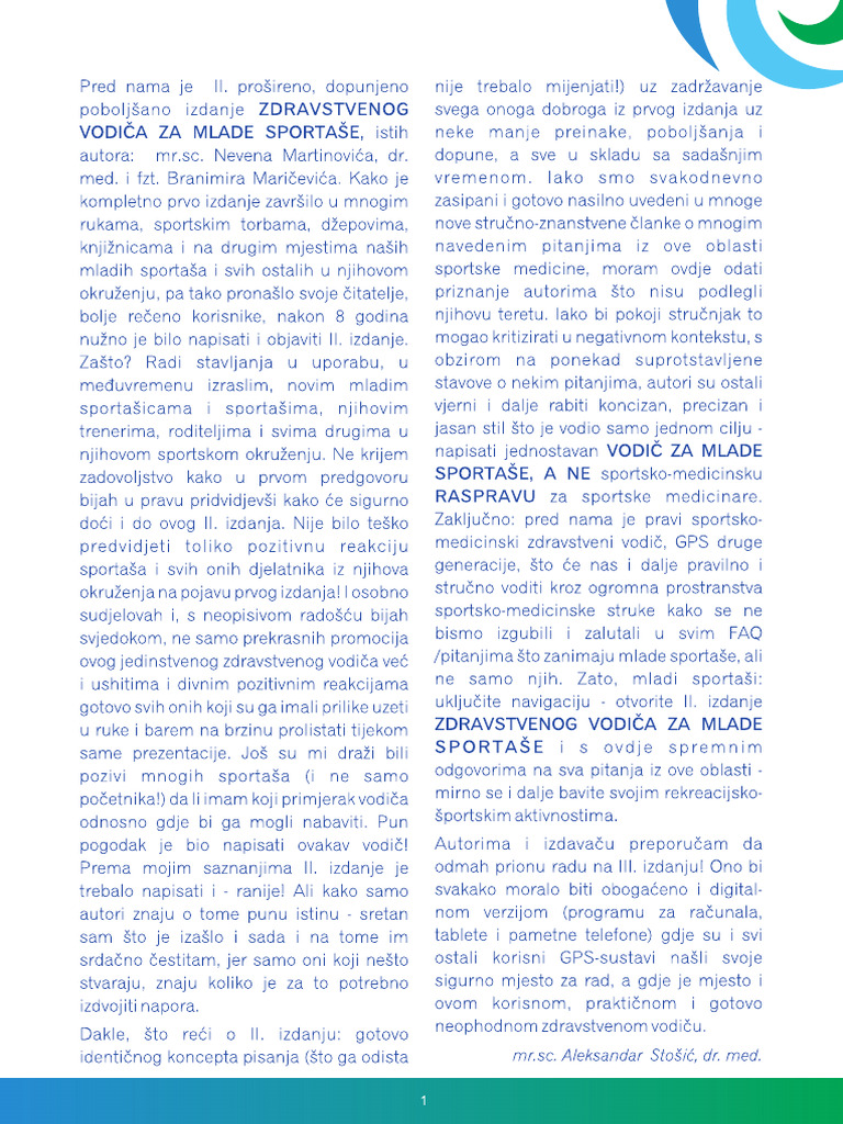 Vodic Prehrana | PDF