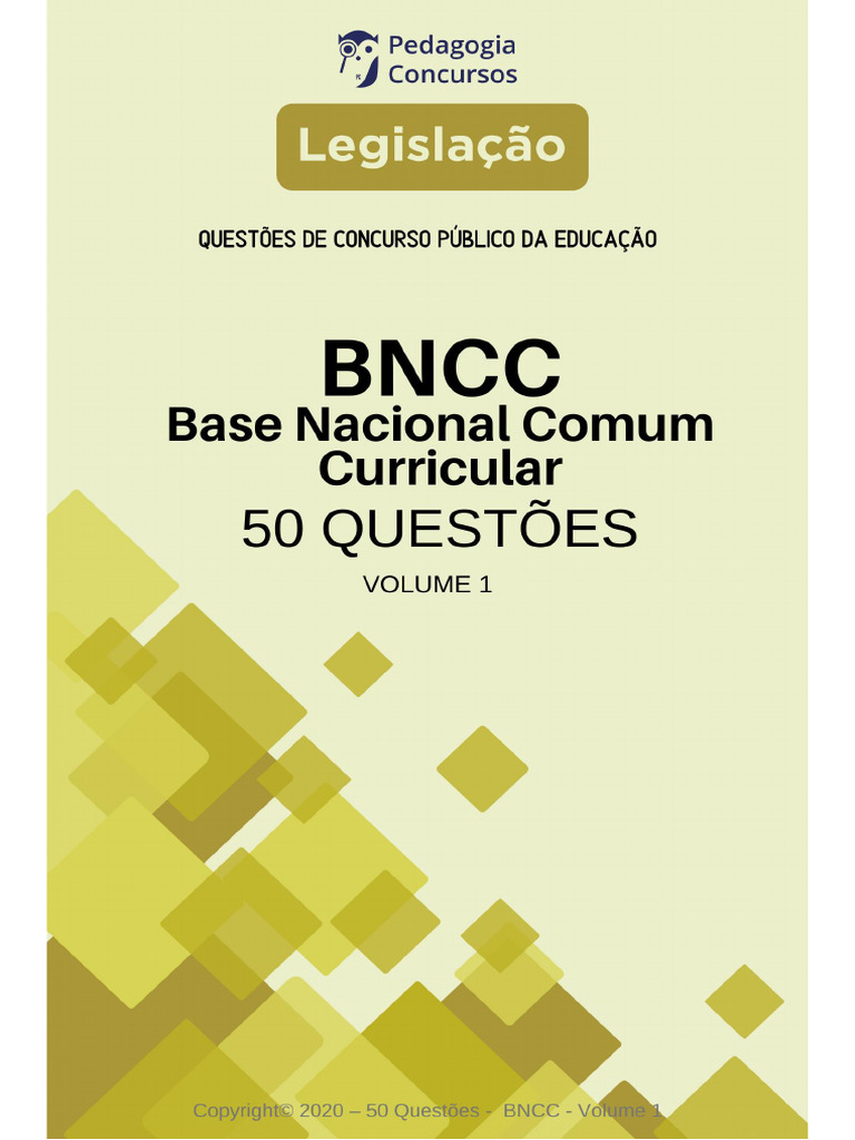 Ebook BNCC Vol1 | PDF