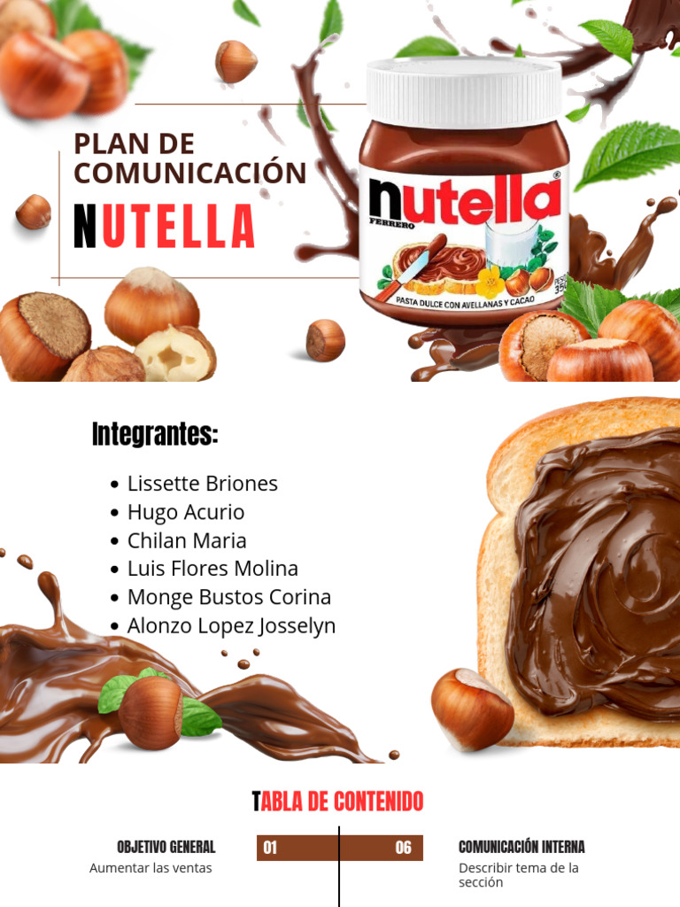 Plan de Comunicació Nutella | PDF