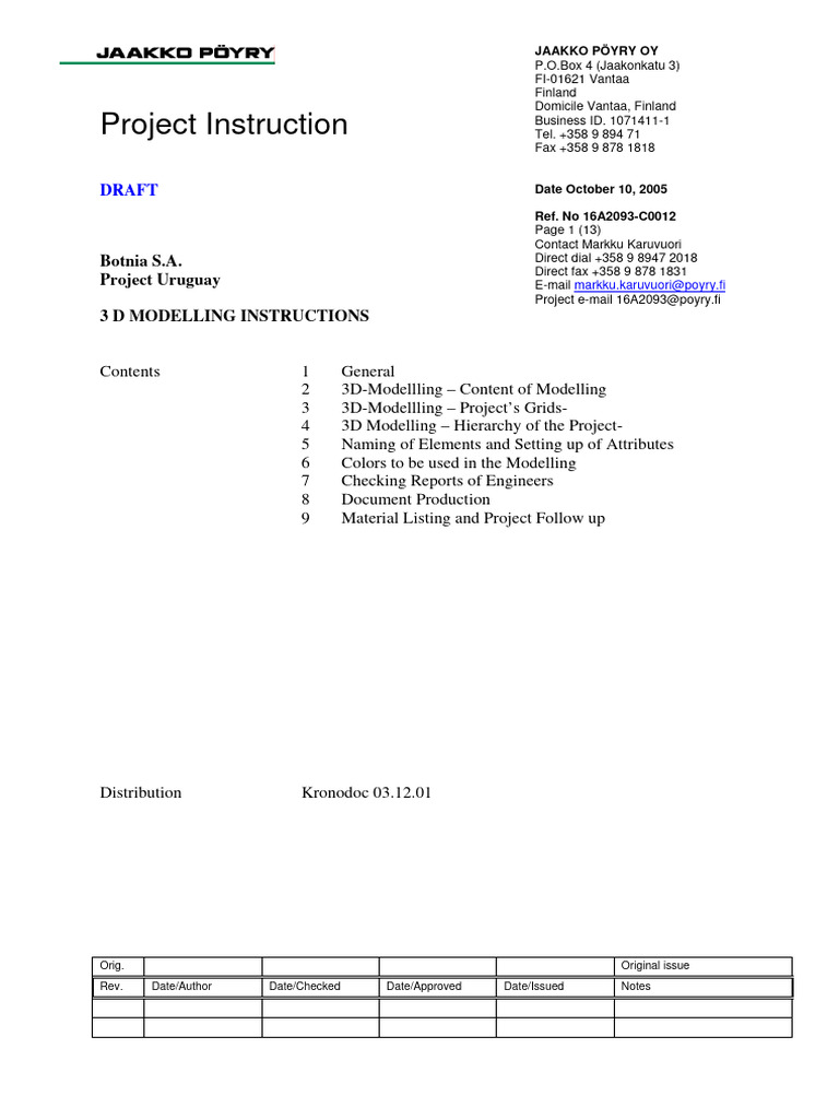 16A2093-C0012 ModellingInstructions | PDF