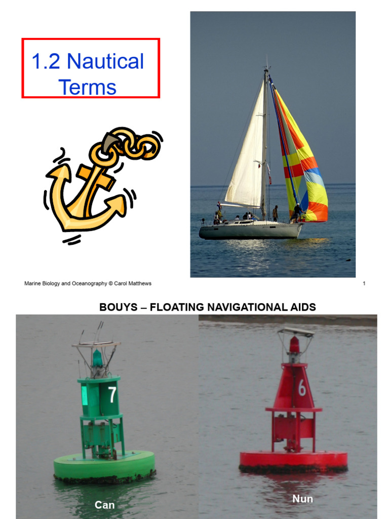01.2 Nautical Terms | PDF