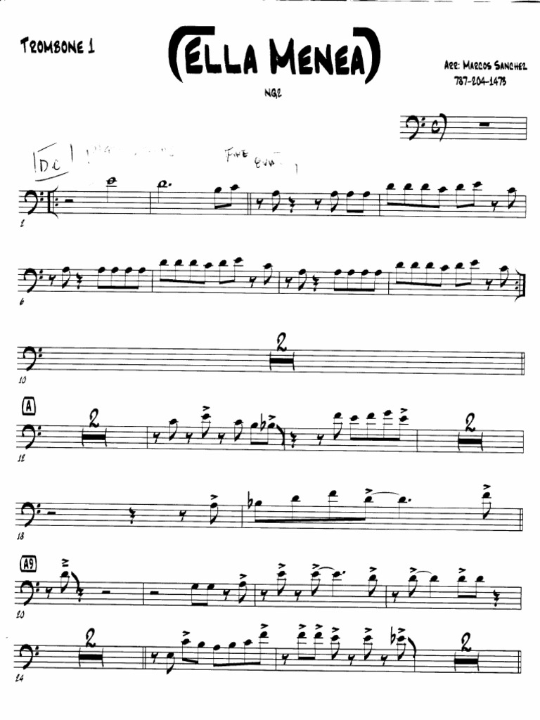 Ella Menea 1er Tromb pg1 | PDF