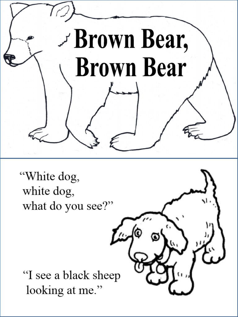 White Dog, White Dog, What Do You See? | PDF