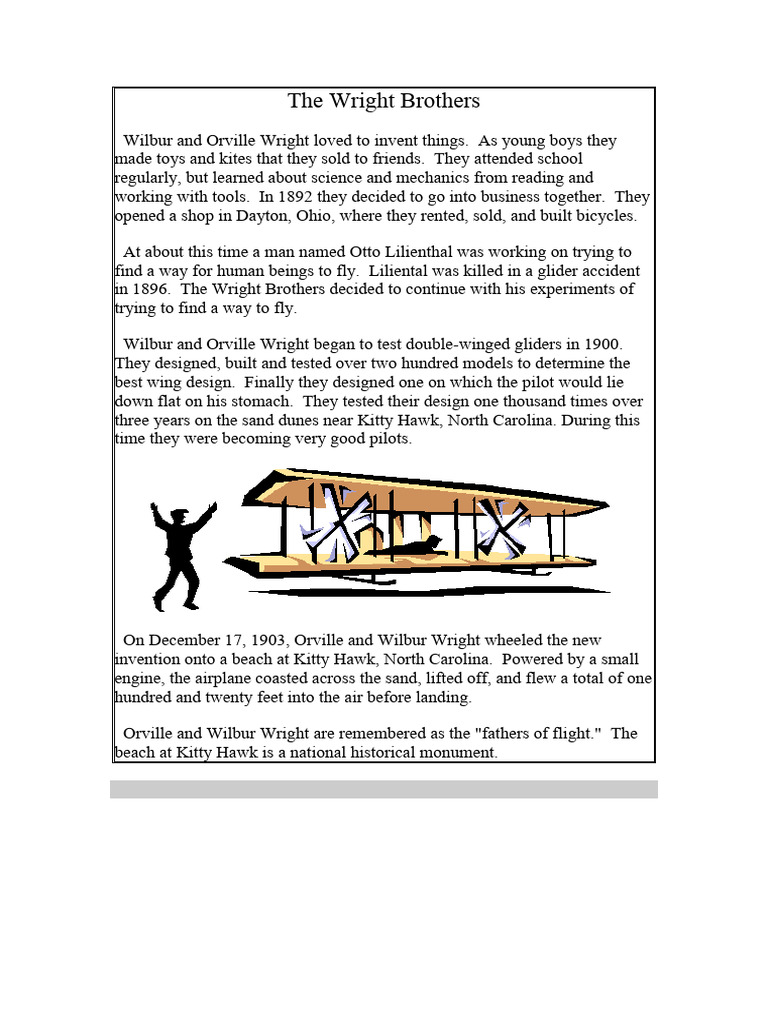 The Wright Brothers | PDF