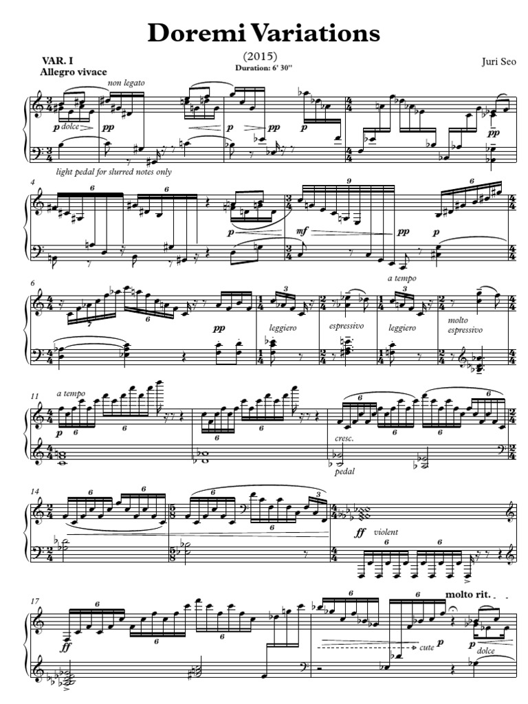 Do Remi Variations | PDF