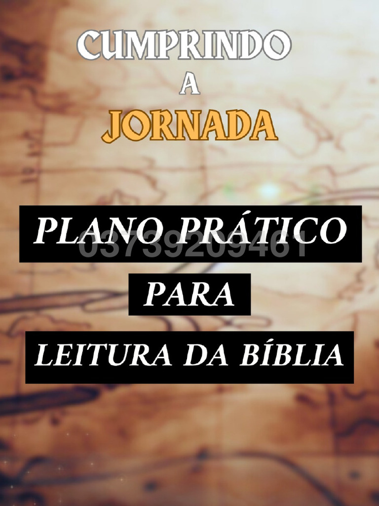 Plano Leitura de 6 Meses | PDF | Gênesis (livro) | Bíblia