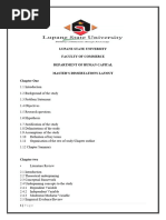 Chapterization | PDF | Methodology | Thesis