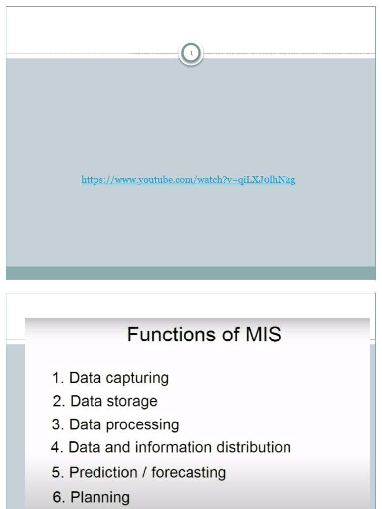 Function of MIS | PDF | Popular Culture & Media Studies | Social Media