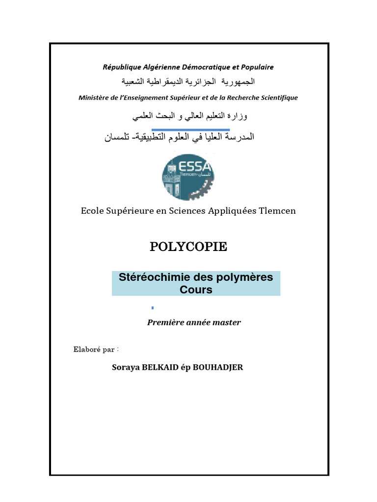 Polycopié ESSAT Complet | PDF
