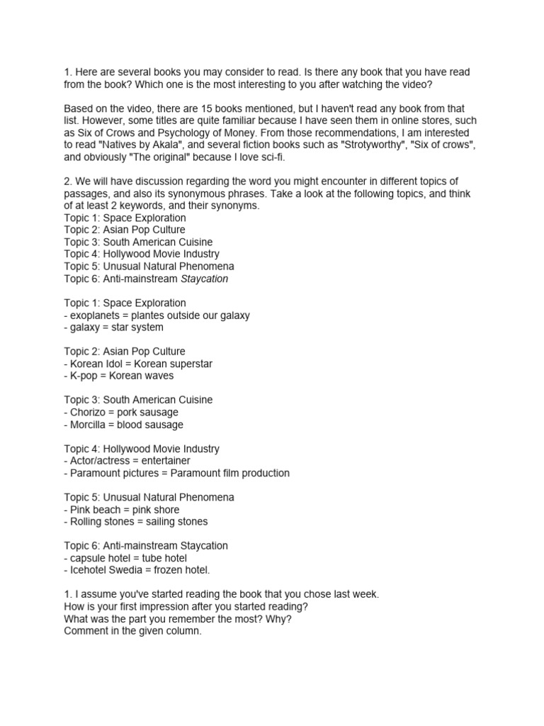 Reading Intermediate | PDF | Mind | Mental Health