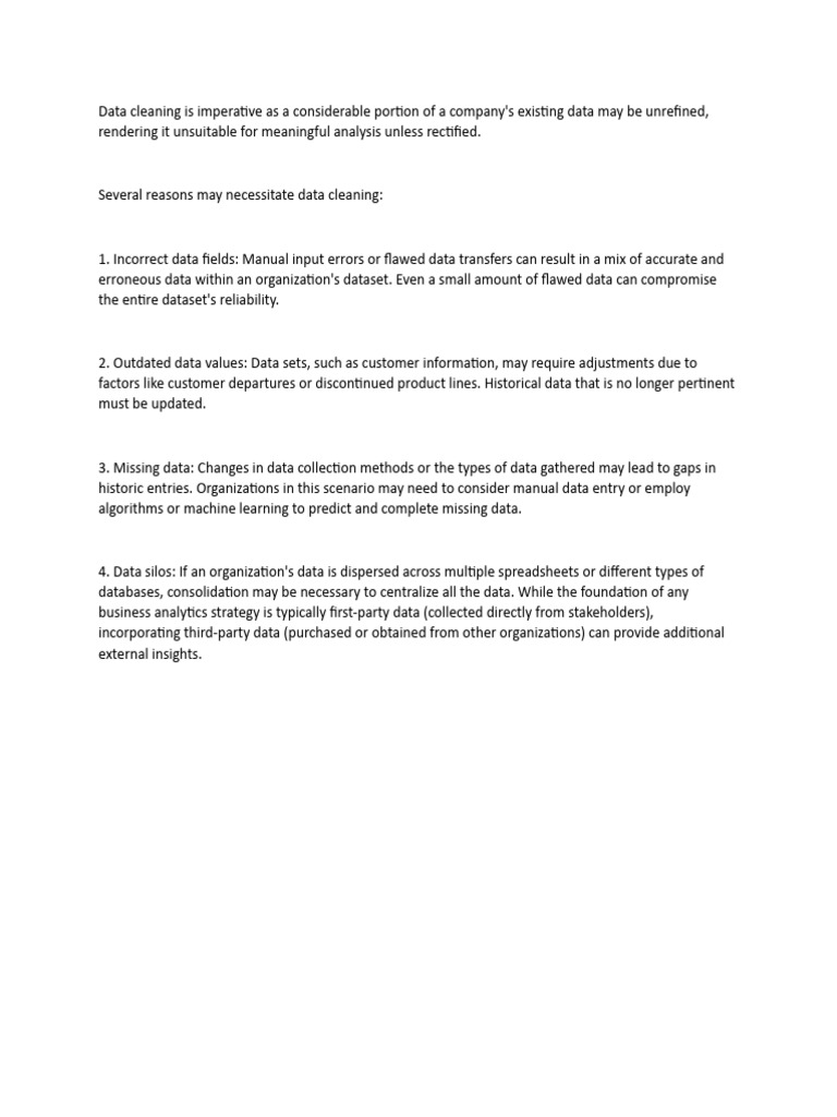 Data Cleaning | PDF | Finance & Money Management