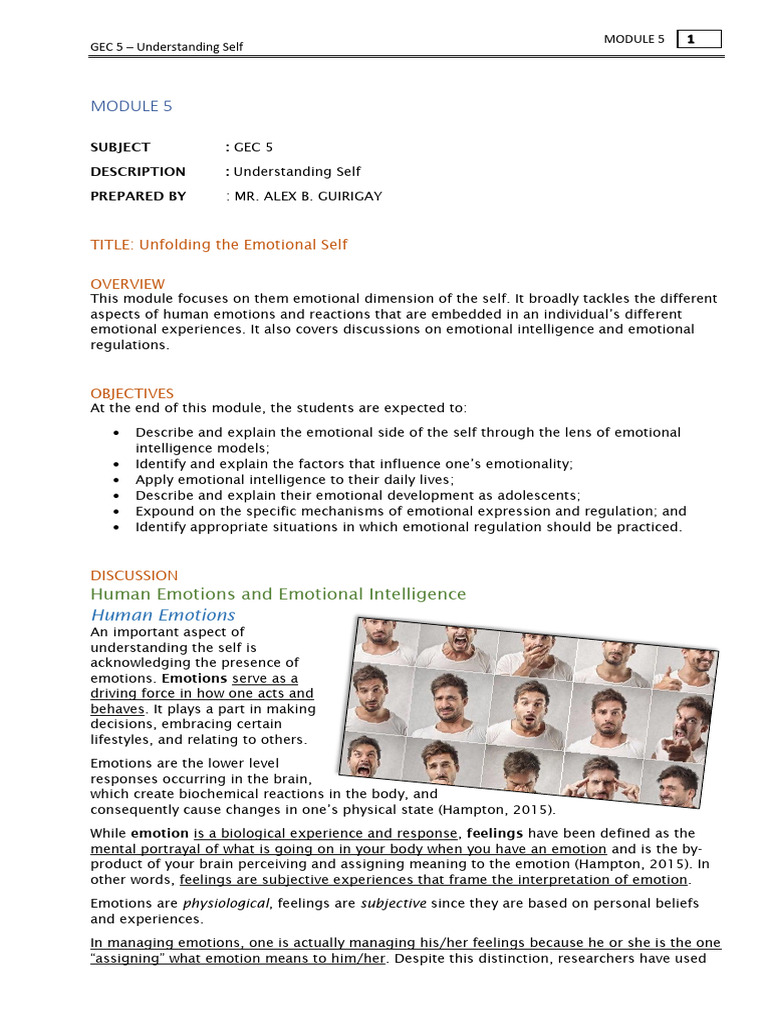 sf5k8nslv - GEC 5 - Understanding Self Module 5 | PDF | Career & Growth ...