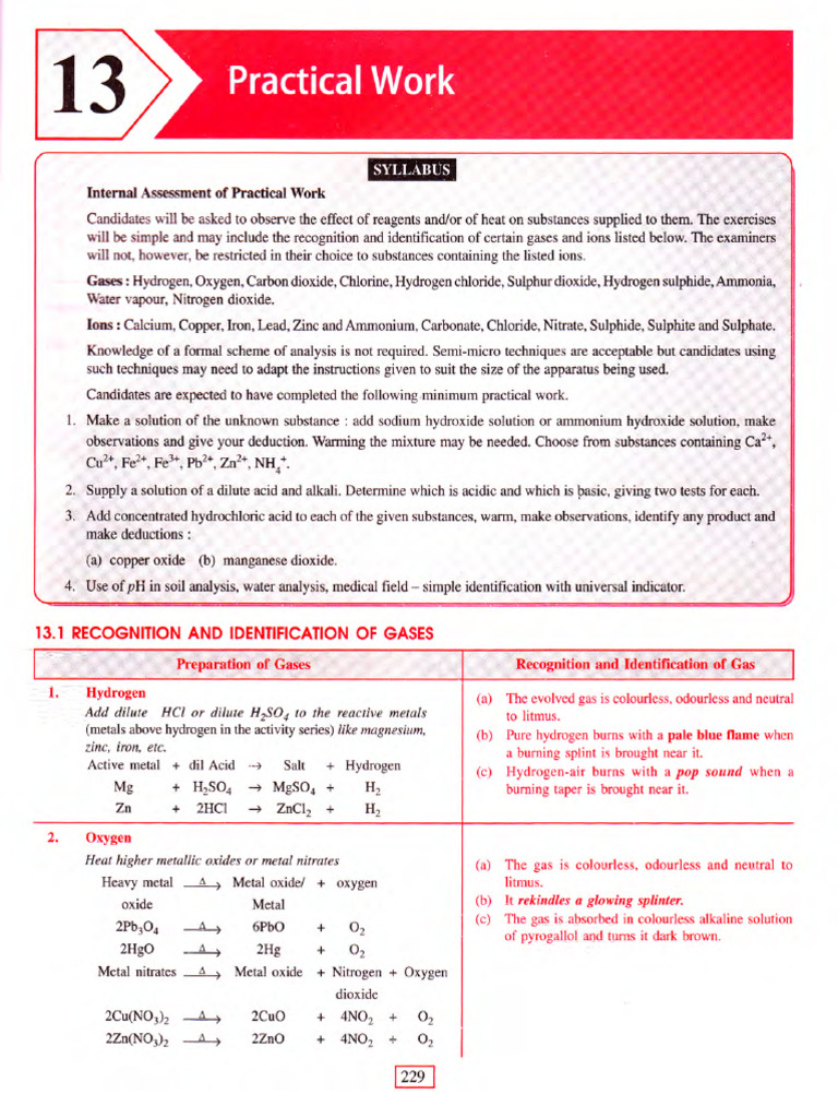 Chapter-13 - Practical Work | PDF