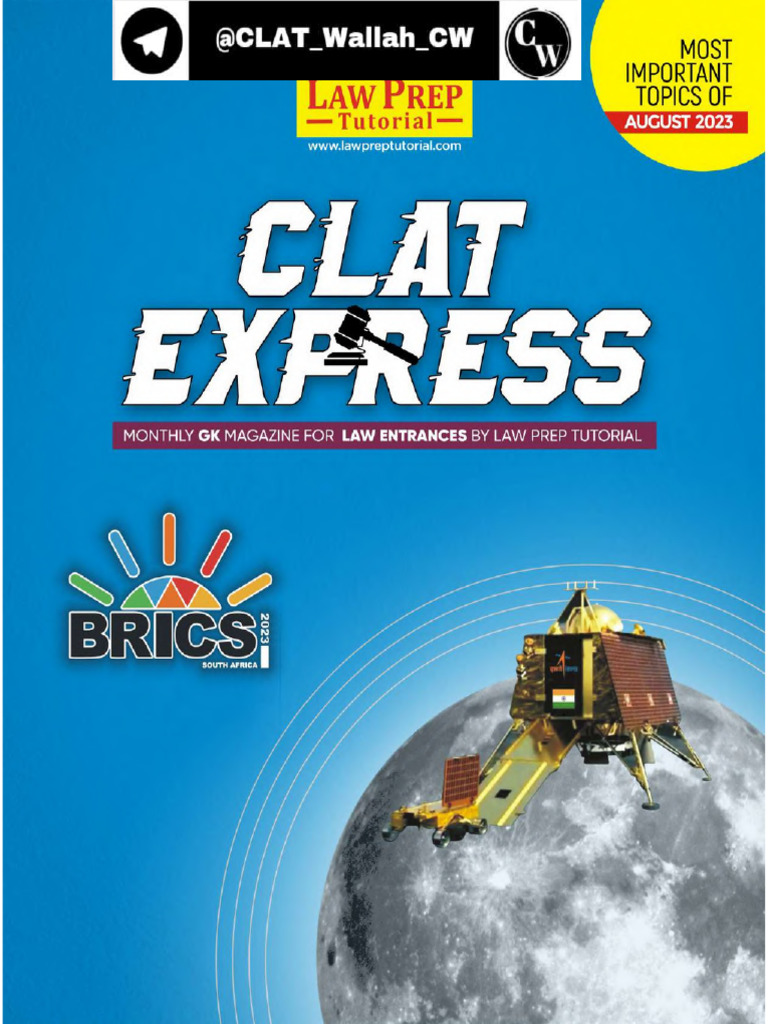 CLAT Express August | PDF