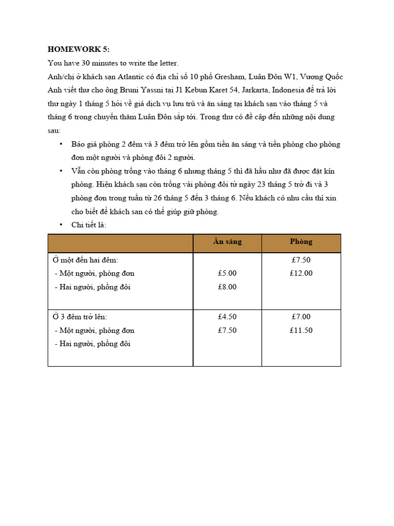 HWK 5 | PDF