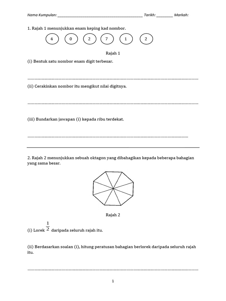 Modul Math Kem 2022 | PDF