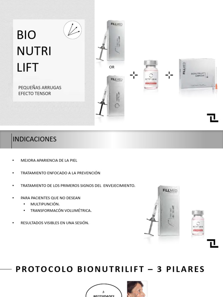 Bionutrilift | PDF | Inyección (medicina) | Especialidades Medicas