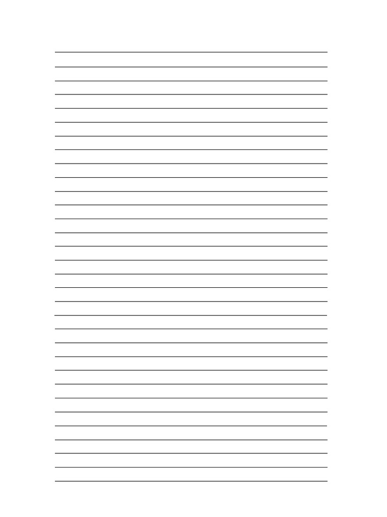 Din A4 Plantilla para Escribir Recto | PDF