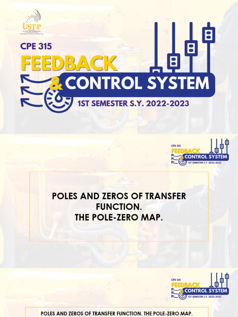 Topic 3-Part 1-Poles-and-Zeros-of-Transfer-Function.-Pole-Zero-Map | PDF