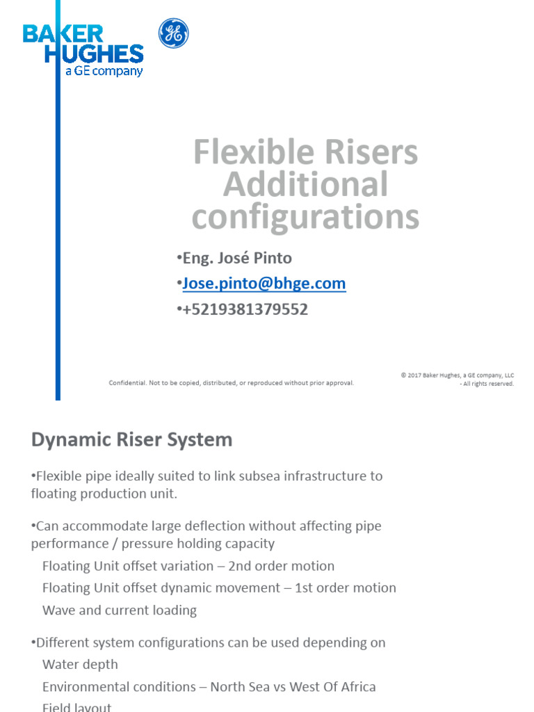 5.1. - Flexible Risers - Additional Configurations | PDF