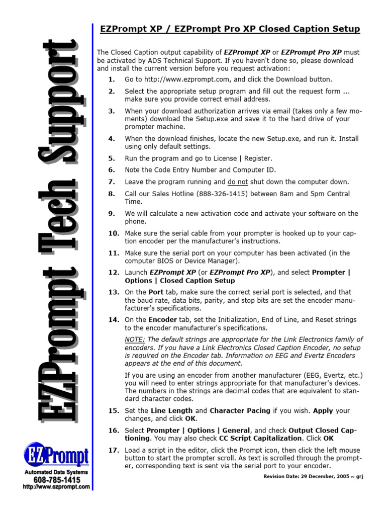 EZPrompt CCSetup | PDF